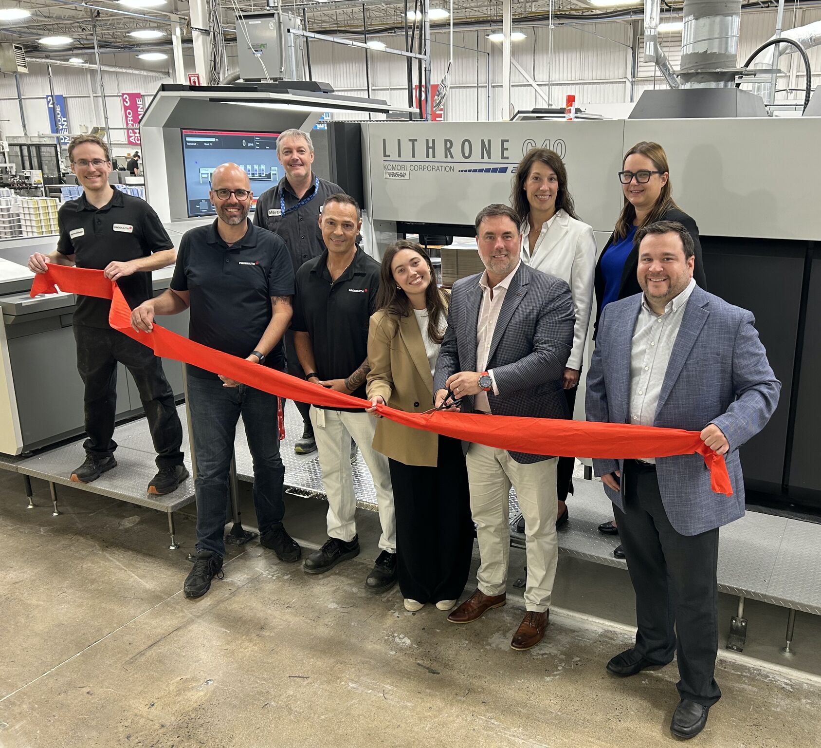 KOMCAN: Produlith Expands Capacity with New Komori GL540C Press