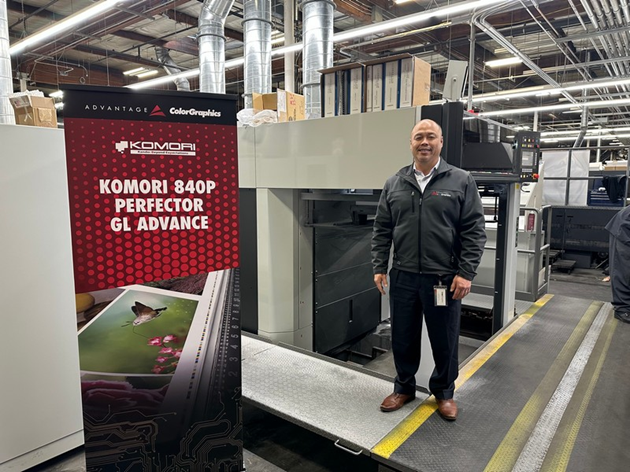 Advantage ColorGraphics Adds Eight-color Komori GL40 advance Perfector to its Fleet of Komori ...