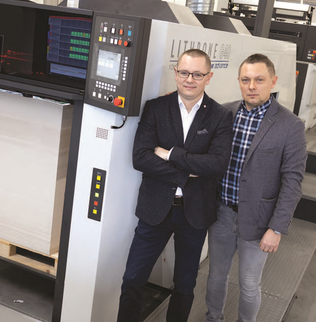 Commercial Printer Expands Into Packaging With Lithrone G640 advance | Komori